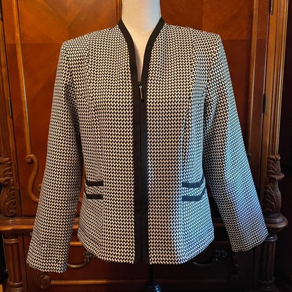 Sag Harbor | Jackets & Coats | Sag Harbor Houndstooth Jacket | Poshmark